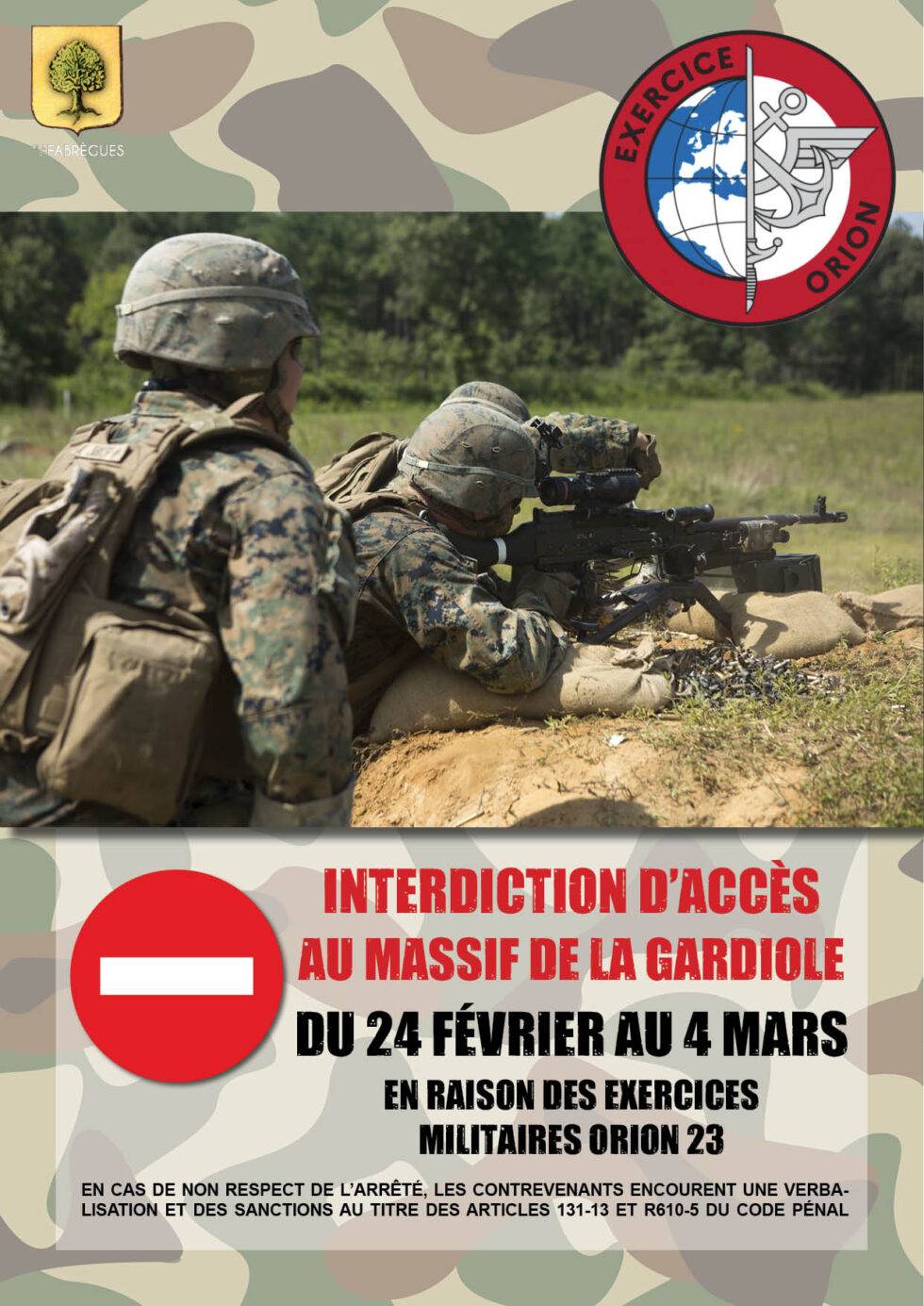 Orion 23 : un exercice militaire sur Fabrègues et ses alentours - Ville ...